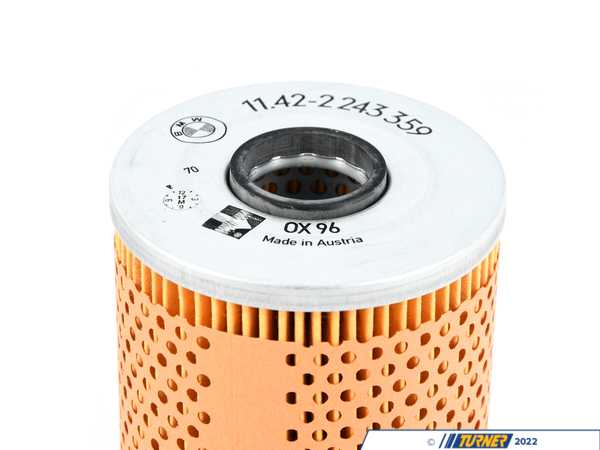 11422244332 - Genuine BMW Set Oil-filter Element - 11422244332 | Turner ...