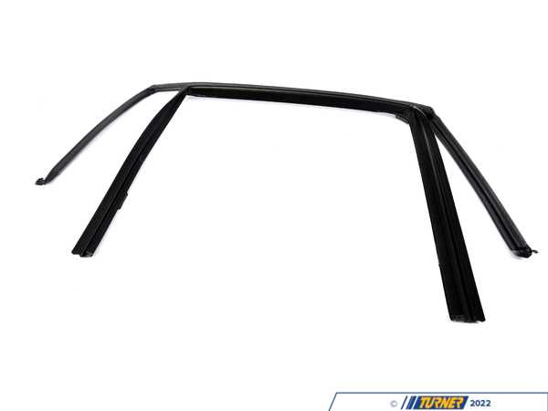 51357289668 - Genuine BMW Window Guide, Right Rear Doo | Turner Motorsport