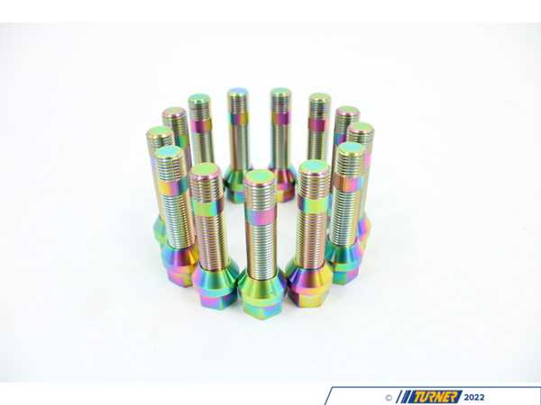 TISTUD201425 - VTT M14 Titanium Wheel Stud Kits | Turner Motorsport