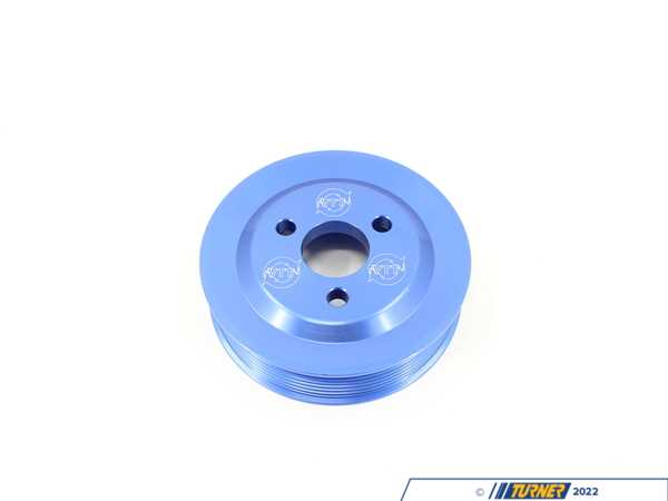 N54PSPULLEYBLUE - VTT Billet N5X Power Steering Pulley - Anodized Blue ...