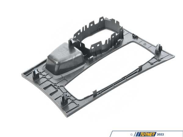 51169164485 - URO Center Console Trim Cover - Black - E70 E71 | Turner ...
