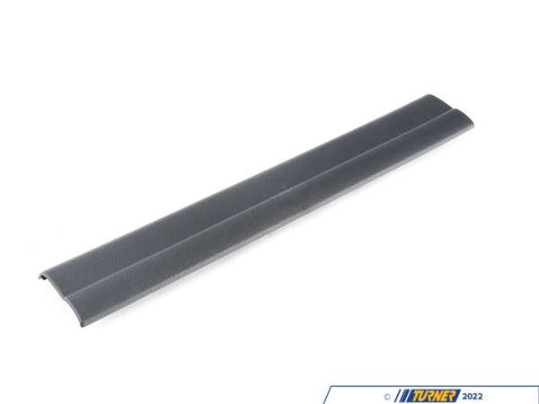 51472990504 - Genuine BMW Cover Strip, Entrance Front Right Schwarz ...
