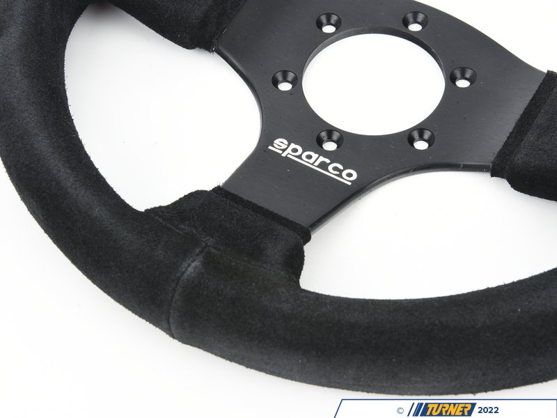 015P300SN - Sparco P300 Steering Wheel - Suede | Turner Motorsport