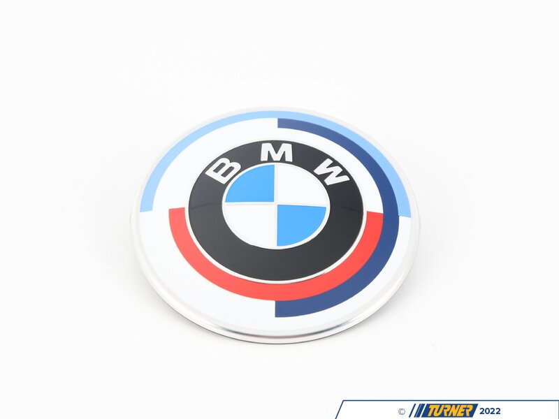 51148087194 - BMW 50th Anniversary M Heritage Edition Roundel - Hood ...