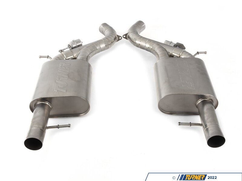 003378TMS - Turner Motorsport Titanium Valved Exhaust - E90 335 N54/N55 ...