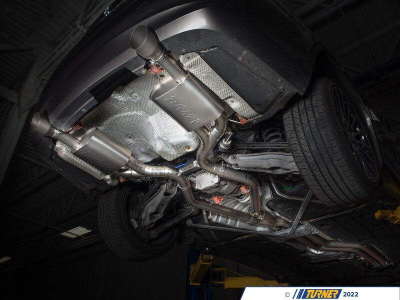 003378TMS - Turner Motorsport Titanium Valved Exhaust - E90 335 N54/N55 ...