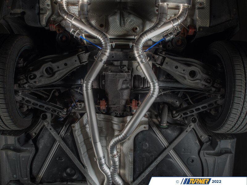 003378TMS2 - E92 335 Titanium Valved Exhaust - N54 N55 | Turner Motorsport
