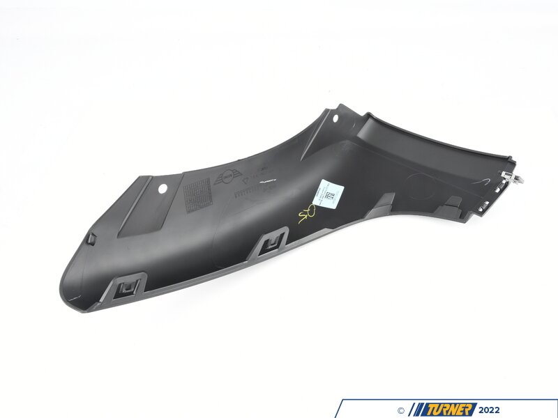 51117337813 - Original MINI Black Band Spoiler, Front Le - 51117337813 ...