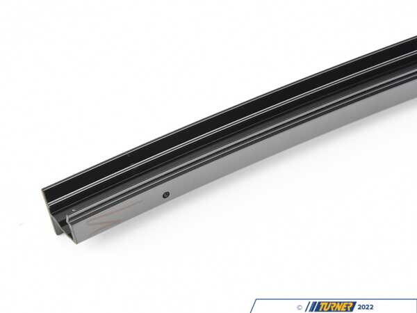 51357289658 - Genuine BMW Window Guide Web Cover Right - Gloss Black ...
