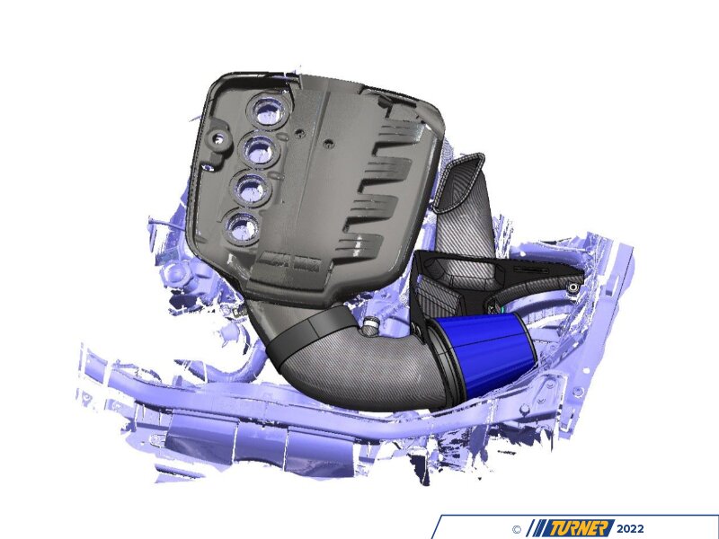 015888LA07 - Turner Motorsport S65 Carbon Fiber Intake - E90 E92 E93 M3 ...