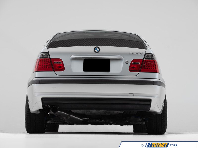046636LA01 - Turner Carbon Fiber High Kick Spoiler - E46 Sedan | Turner ...
