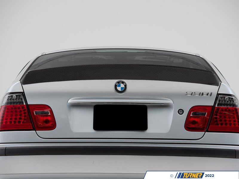 046636LA01 - Turner Carbon Fiber High Kick Spoiler - E46 Sedan | Turner ...