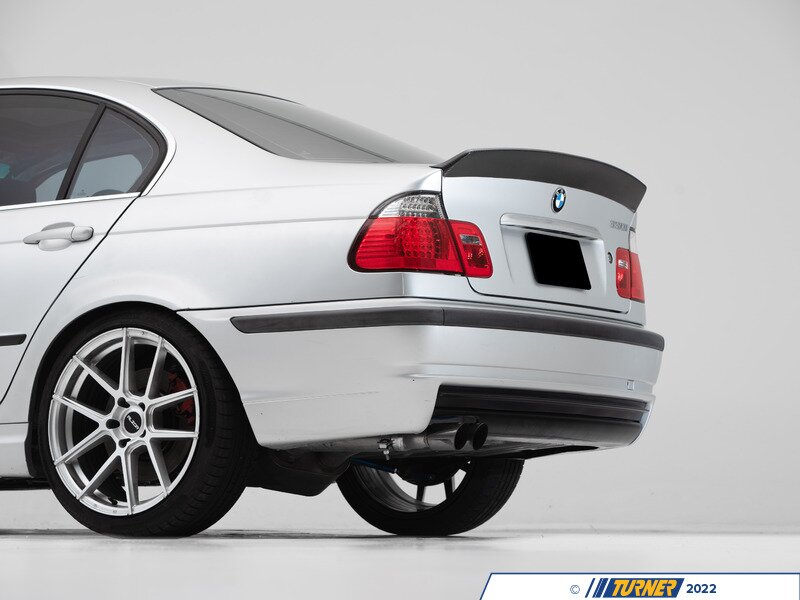 046636LA01 - Turner Carbon Fiber High Kick Spoiler - E46 Sedan | Turner ...