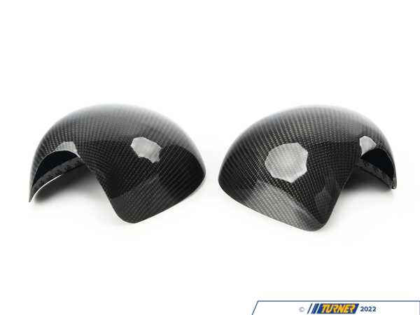 51160415373 - JCW Style Carbon Fiber Mirror Cap Covers - Set | Turner ...