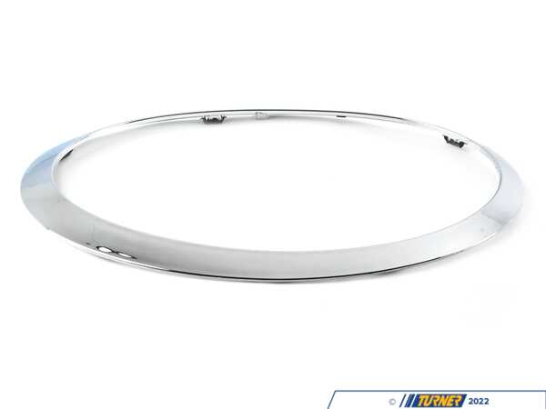 51137300632 - Headlight Trim Ring Chrome - Passenger ( Right ) | Turner ...