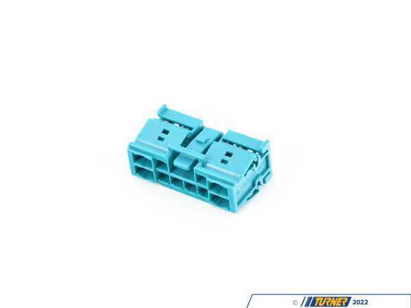 61136901814 - Genuine BMW Universal Socket Housing Uncoded 10 Pol ...