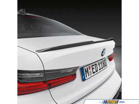 51628086380 - BMW M Performance Rear Spoiler - Carbon | Turner Motorsport