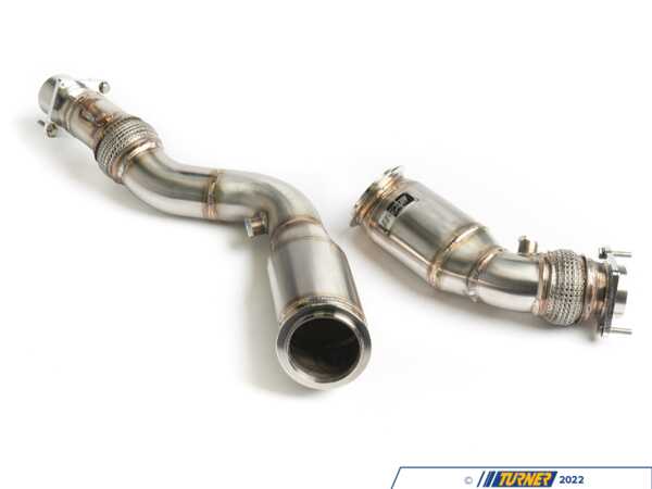 EXH-DP-0025-CAT - CTS 3" Stainless Steel Downpipe With High-Flow Cats ...