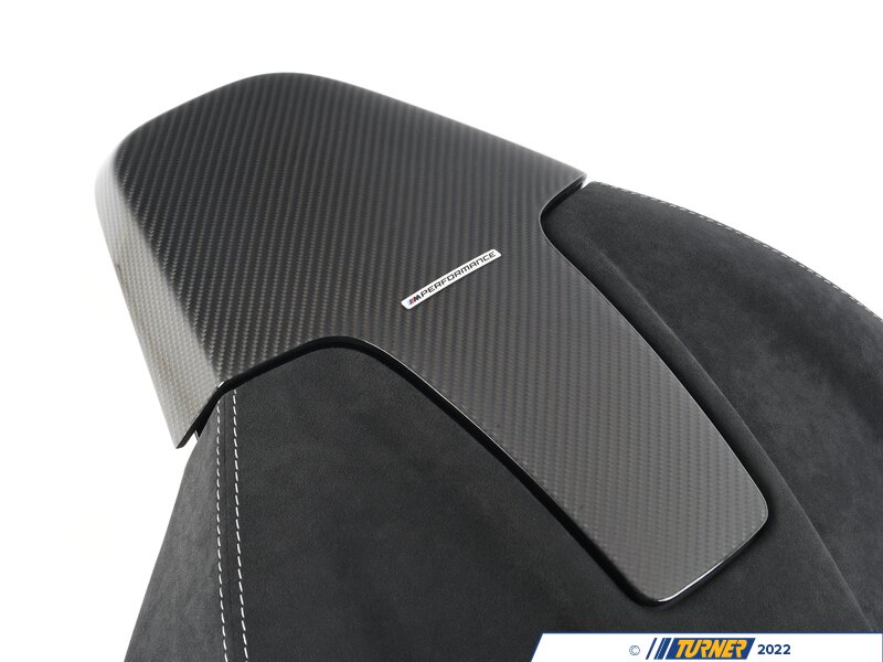 52105A40304 - BMW M Performance Seat Back in High-Gloss Carbon Fiber ...