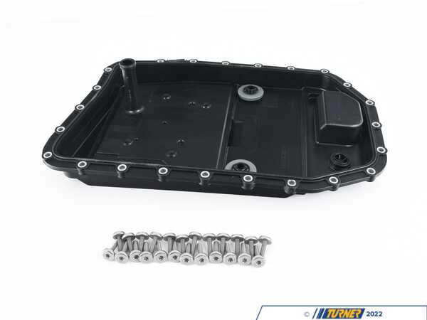 24117571217 - Automatic Transmission Oil Pan With Transmission Filter ...