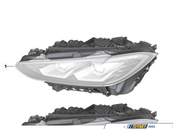 63118084889 - Headlight With LED Technology - G80 M3 - Left | Turner ...