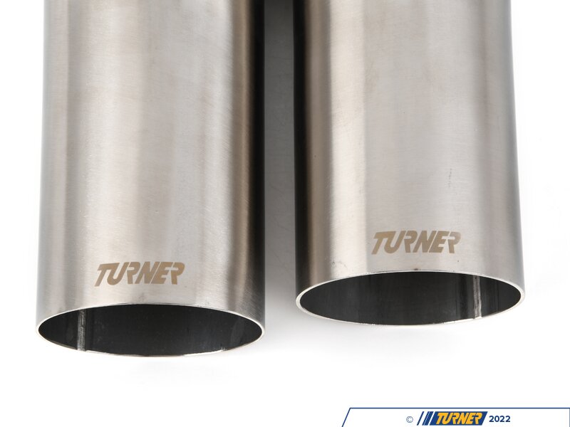 026732TMS01-02 - Turner Motorsport Single Wall Straight Cut Exhaust Tip ...