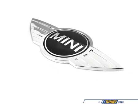 51147411203 - Genuine MINI Badge Rear - 51147411203 | Turner Motorsport