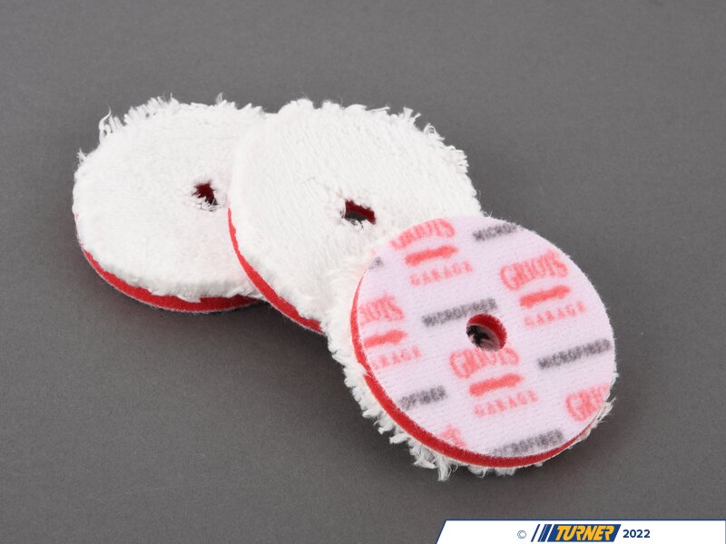BMF3 - BOSS Microfiber Buffing Pads - 3"- 3 Pack | Turner Motorsport