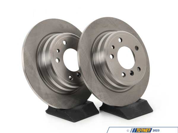 34216756537-P - Rear V5 Plain Brake Rotors - Set (300x10) | Turner ...