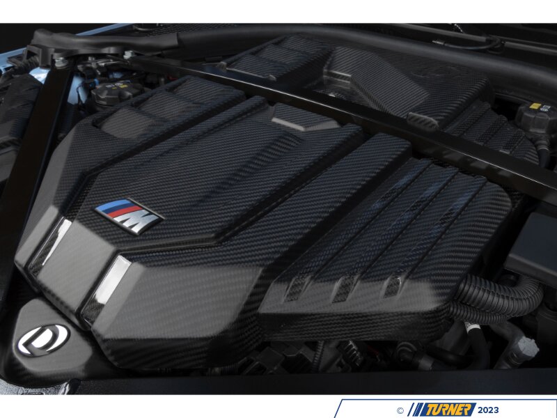 D590-0005-B - Matte Carbon Fiber Engine Cover - G8X S58 3.0L | Turner ...
