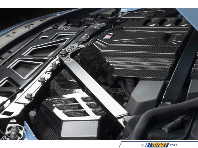 D590-0005 - Gloss Carbon Fiber Engine Cover - G8X S58 3.0L | Turner ...