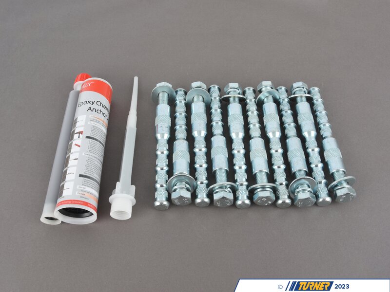 5215912 - Drop-in Epoxy Anchor Bolt Kit With Fasteners | Turner Motorsport