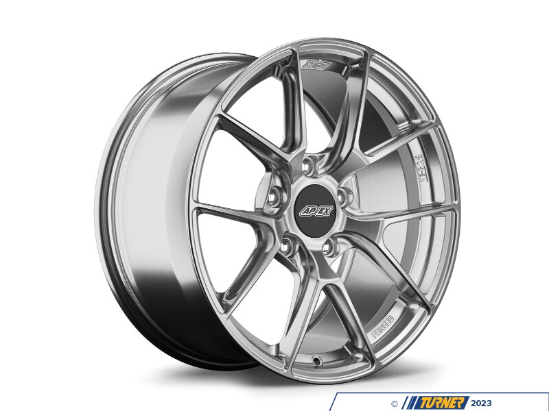 VS5RS1885ET40BC - 18x8.5" ET40 Brushed Clear APEX VS-5RS Forged BMW ...