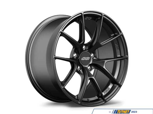 VS5RS189ET30smbk - 18x9" ET30 Satin Black APEX VS-5RS Forged BMW Wheel ...