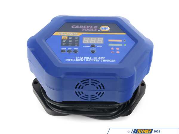 CBC612V20A - Carlyle By NAPA 6/12V 2/10/20A Intelligent Battery Charger ...