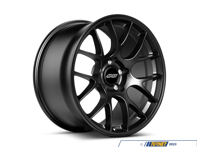 ec7189h95sbKT - APEX EC-7 18" Staggered Wheel Set - Satin Black ...