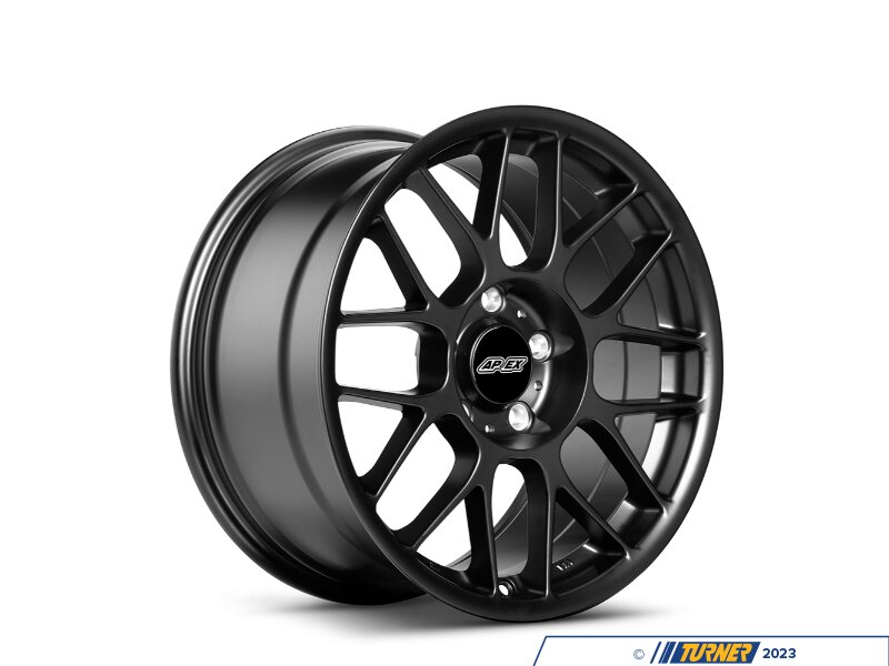 arc81785h9smbKT - 17" APEX ARC-8 Staggered Wheel Set - Satin Black ...