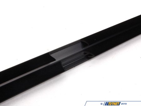 51347060249 - Genuine BMW Matte Black Channel Cover/Seal - Rear Left ...
