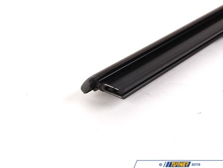 51347060249 - Genuine BMW Matte Black Channel Cover/Seal - Rear Left ...