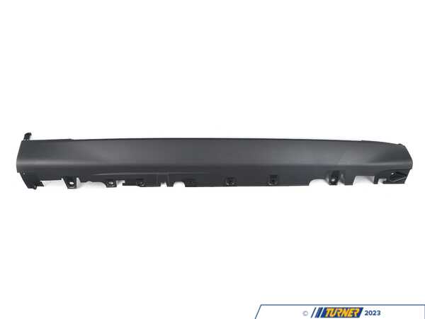 51777294380 - Genuine BMW Cover, Rocker Panel, Right Run - Schwarz ...