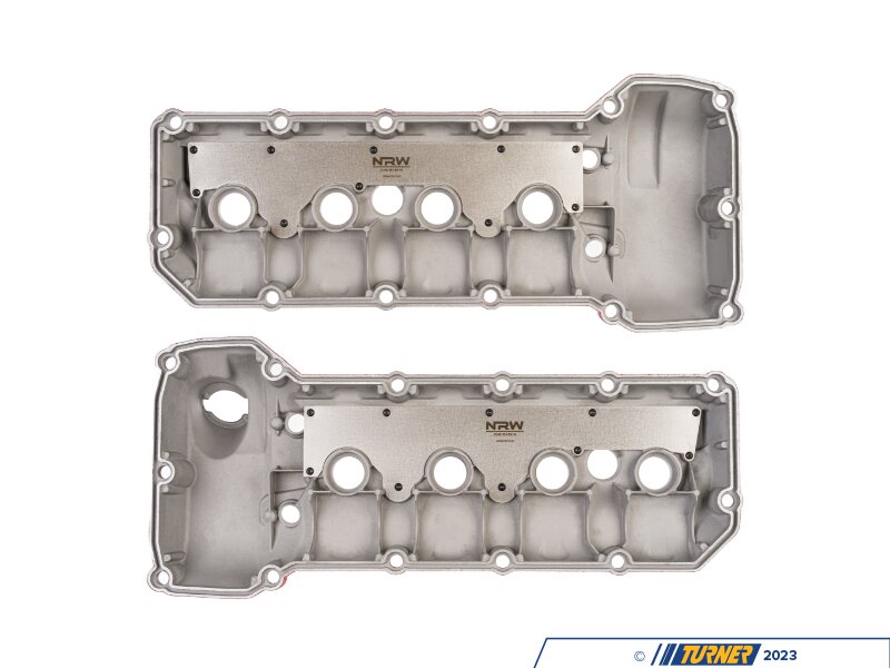 S65VCOEG - S65 Aluminum Valve Cover - OE Gray | Turner Motorsport