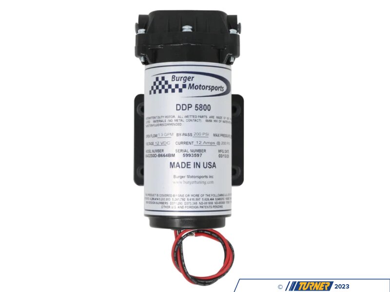 BMSDDP5800 - BMS DDP5800 Water/Methanol Injection Pump | Turner Motorsport
