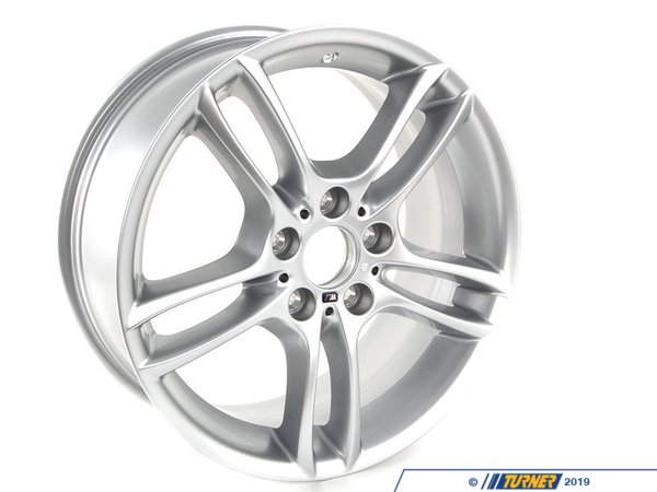 36117891050 - Genuine BMW Style 261 Reflex Silver Wheel - E82/88 1 ...