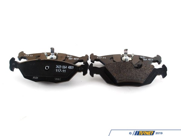 34211158912 - Genuine BMW Rear Brake Pads - E30 318is, 325e, 325i/is/ix ...