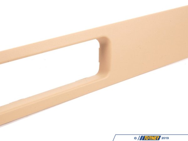 51457138798 - Genuine BMW Cup Holder Dash Trim Strip - Beige - E90 ...