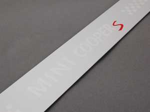 51477406649 - Genuine MINI Cooper S Logo Door Sill For Rocker Panel ...