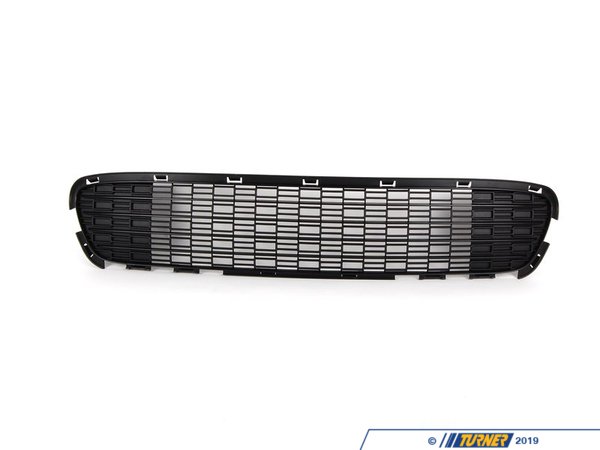 51117188607 - Genuine MINI Bumper Lower Grille Black - Sport Aero ...