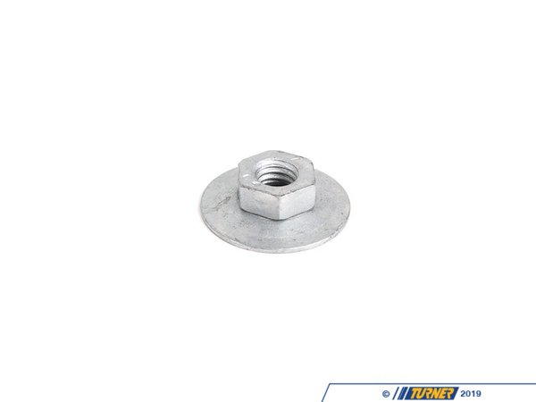 07147134319 - Genuine BMW Hex Nut With Plate 07147134319 | Turner ...