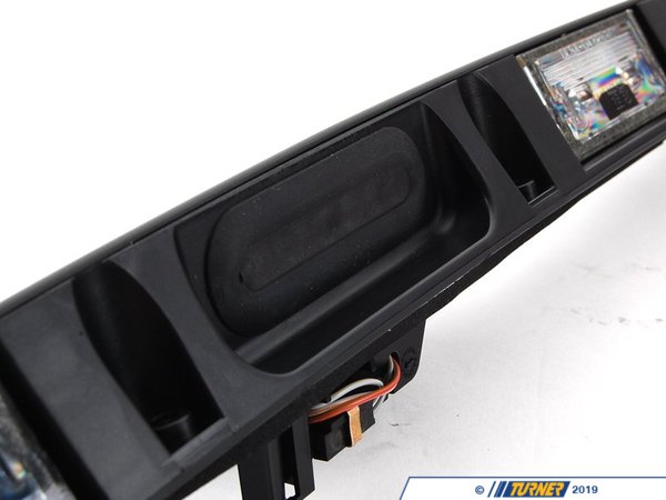 51138231892 - Genuine BMW Trunk Lid Trim/Handle - With Key Button - E46 ...