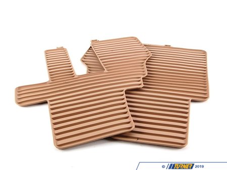 51470416694 - Genuine BMW Kit Rubber Floor Mats 3rd Se - 51470416694 ...